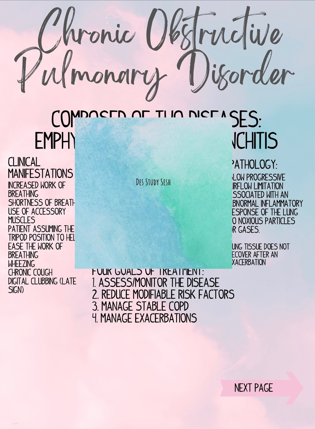 COPD Nursing Notes - Etsy