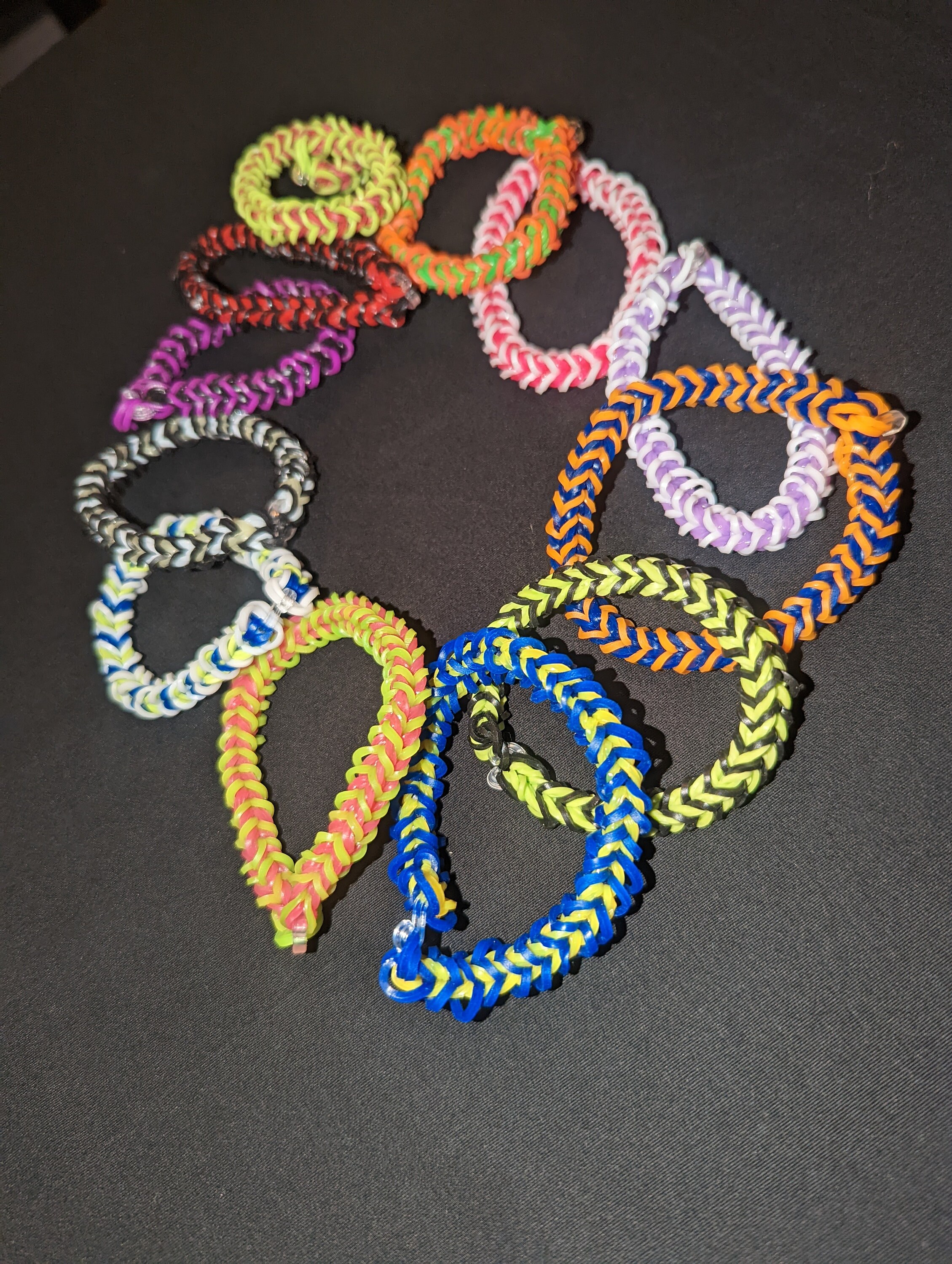 Spinlet Rainbow Loom Bracelets - Etsy