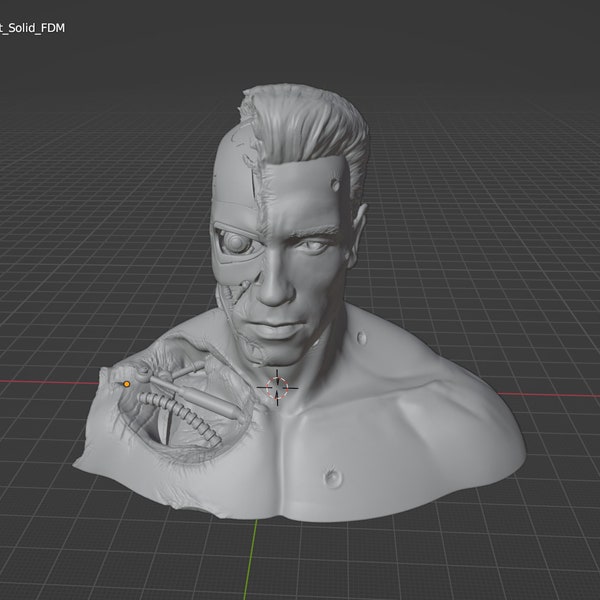 Terminator Low Poly - Etsy