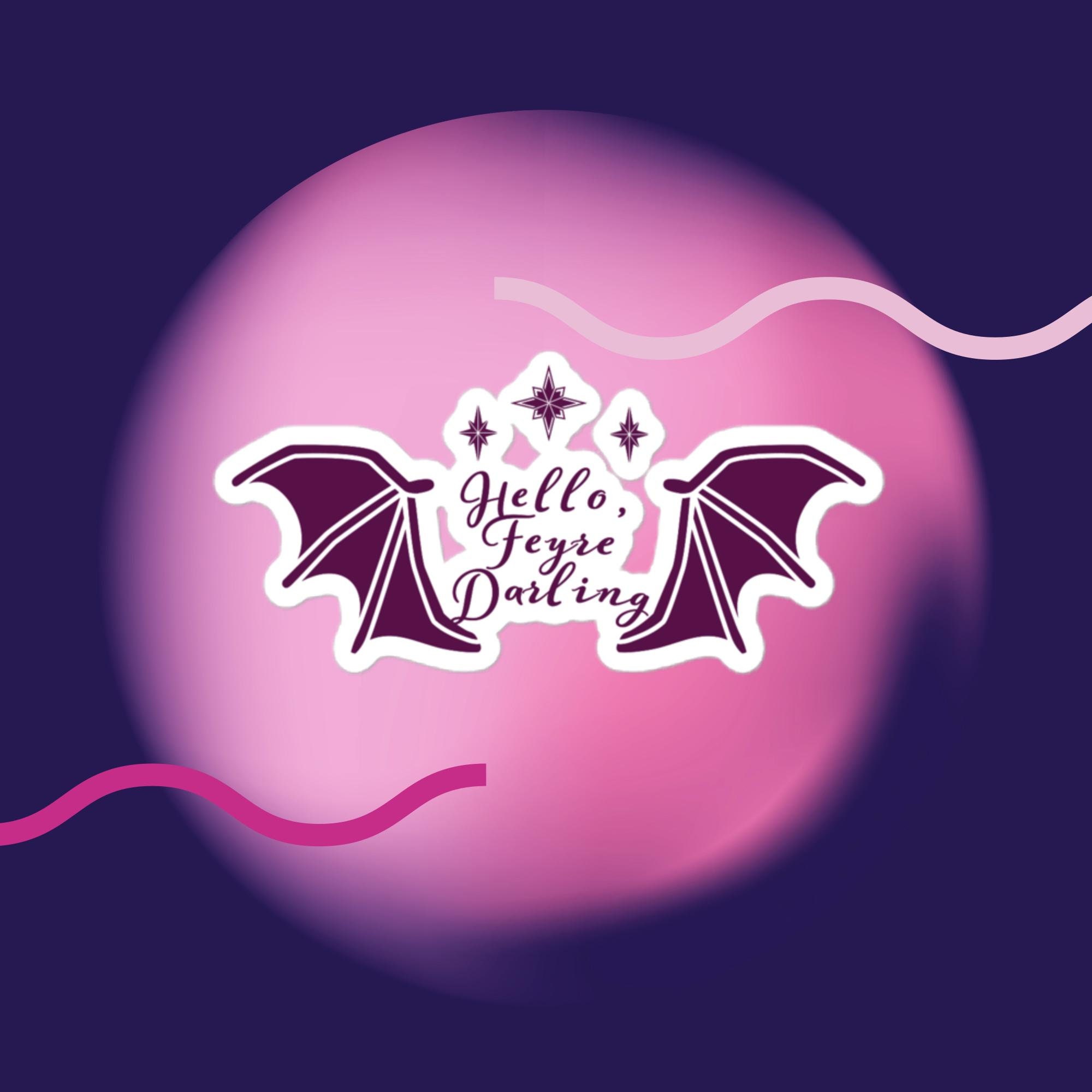 ACOTAR Hello Feyre Darling Rhysand Romance Fantasy Sticker - Etsy