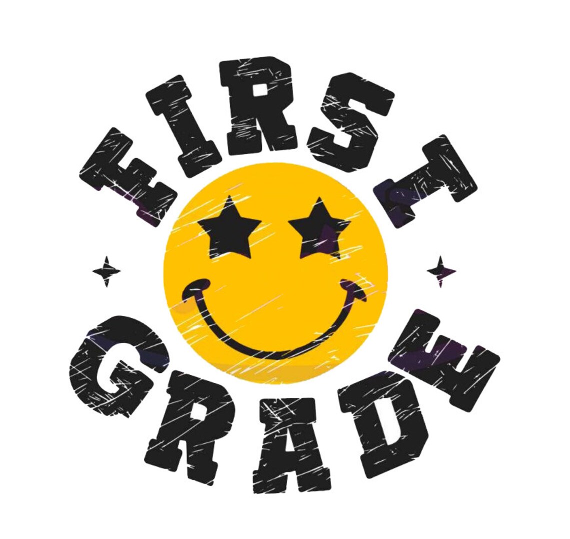 Back to School Svg, First Grade Smile Svg, Hello First Grade Retro ...