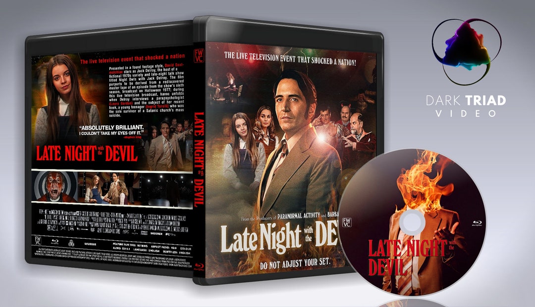 LATE NIGHT With the DEVIL Horror Manufactured-on-demand Blu-ray Disc ...