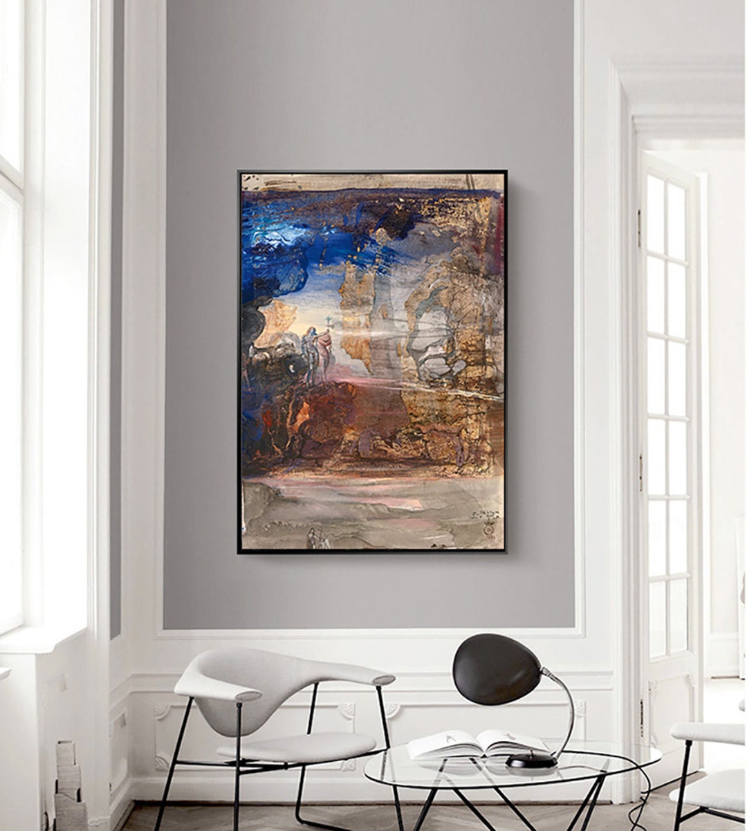 Pour Le Chateau De Gala-salvador Dali,home Office Decor,exhibition ...
