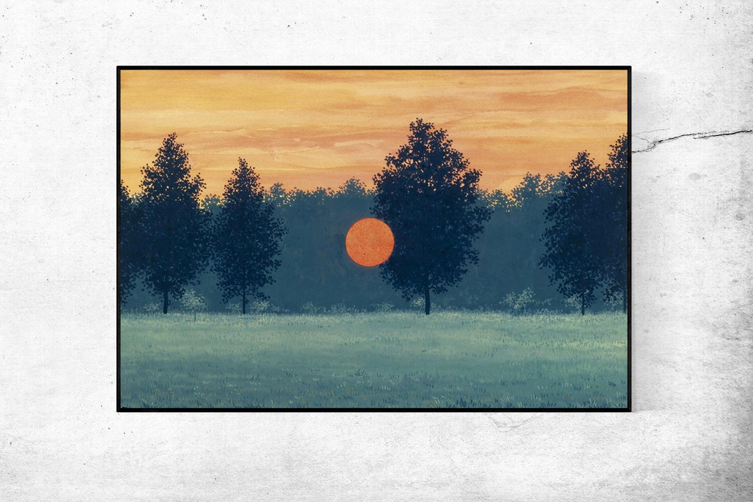 Le Banquet-rene Magritte,home Office Decor,surrealist Art,abstract ...