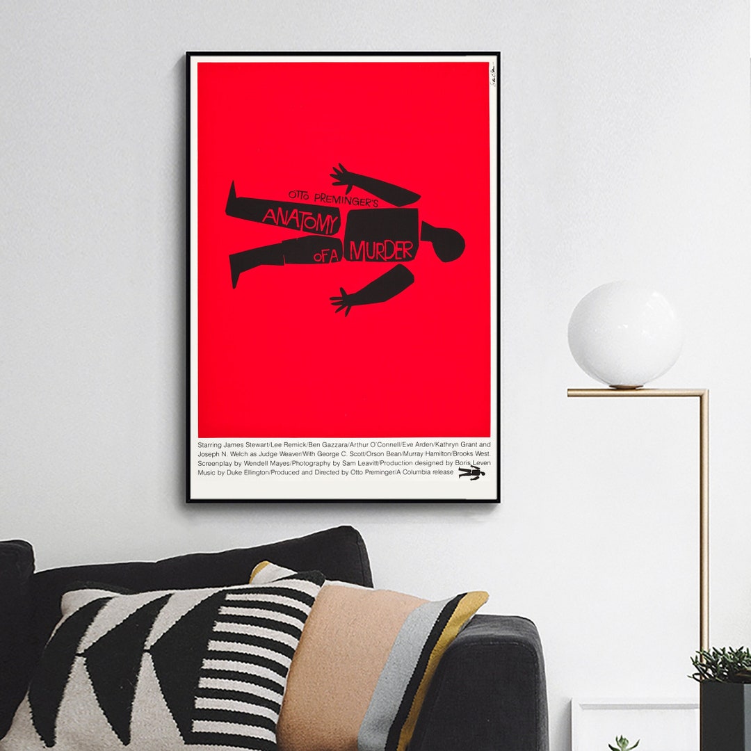 Anatomy of a Murder (art Krebs Screen Studio, 1984)-exhibition Poster ...