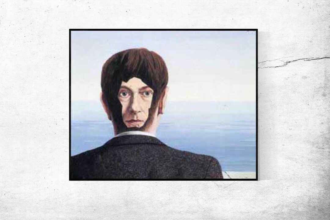 The Glass House-rene Magritte,home Office Decor,surrealist Art,abstract ...