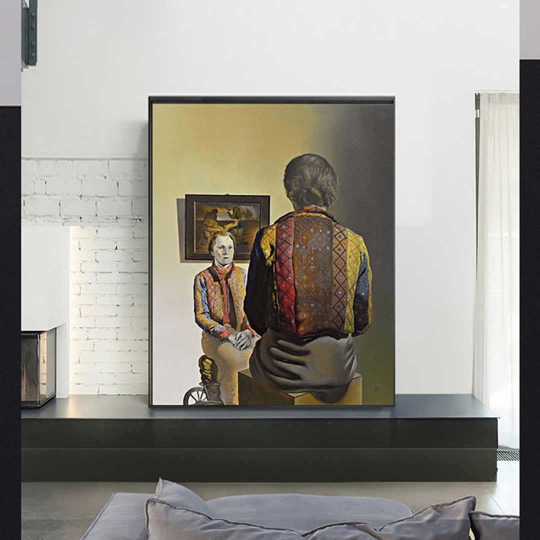 Portrait of Gala-salvador Dali,home Office Decor,exhibition Poster ...