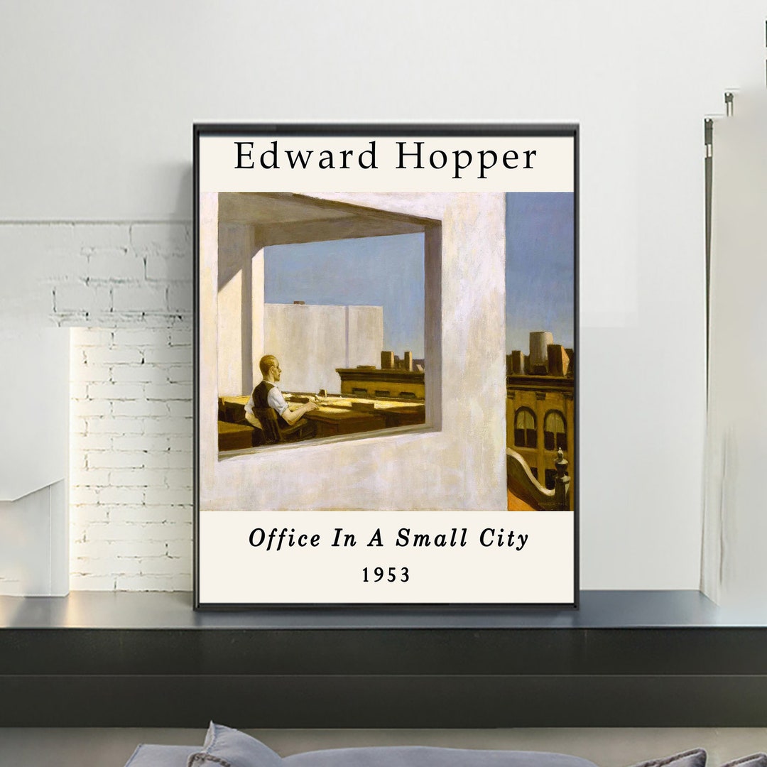 Edward Hopper Exhibition Poster5,exhibition Poster ,wall Decor,home ...