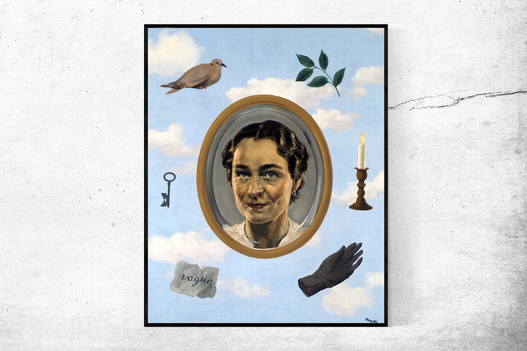 Georgette Magritte-rene Magritte,home Office Decor,surrealist Art ...