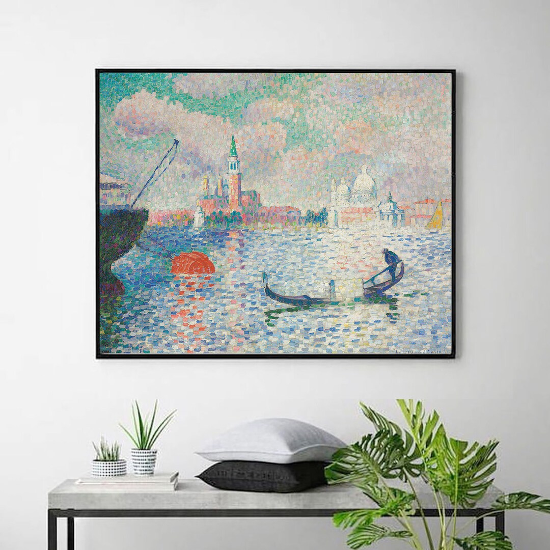 Vue Du Bassin De Saint-mar-henri Edmond Cross,office Decor ...
