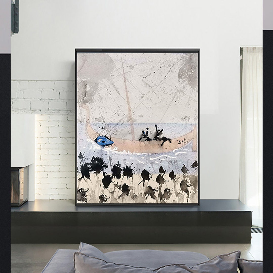 Le Departure De Telemaque-salvador Dali,home Office Decor,exhibition ...