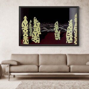 Storm's Ornament-rene Magritte,home Office Decor,surrealist Art ...