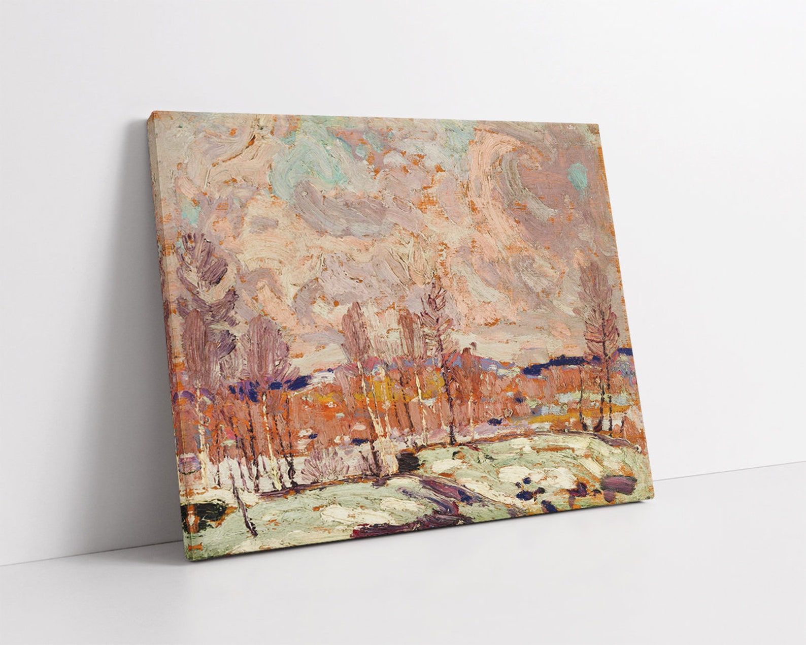 Spring Flood-tom Thomson,home Office Wall Art Decor,canada Landscape ...