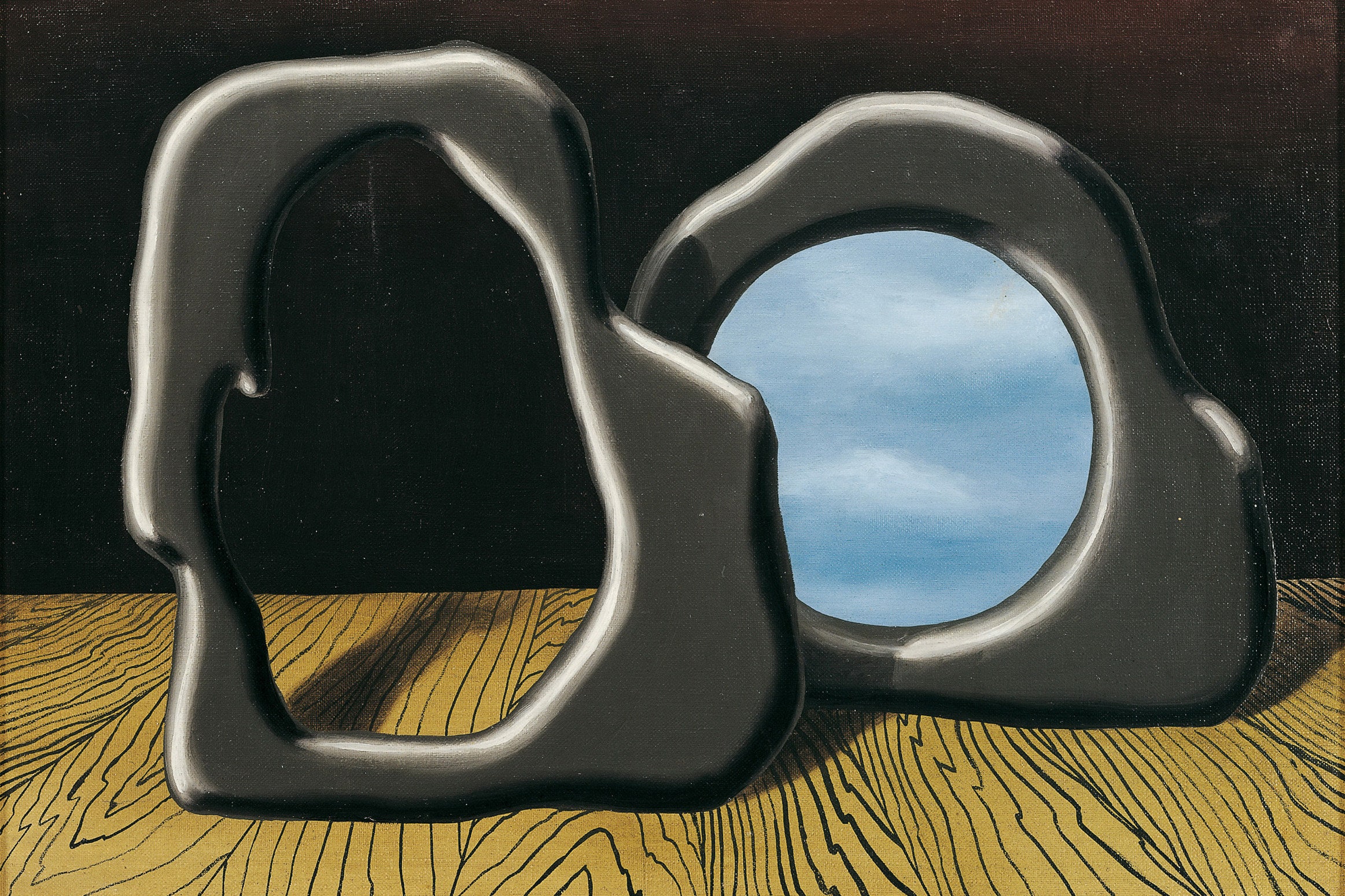 The Light Breaker-rene Magritte,home Office Decor,surrealist Art ...