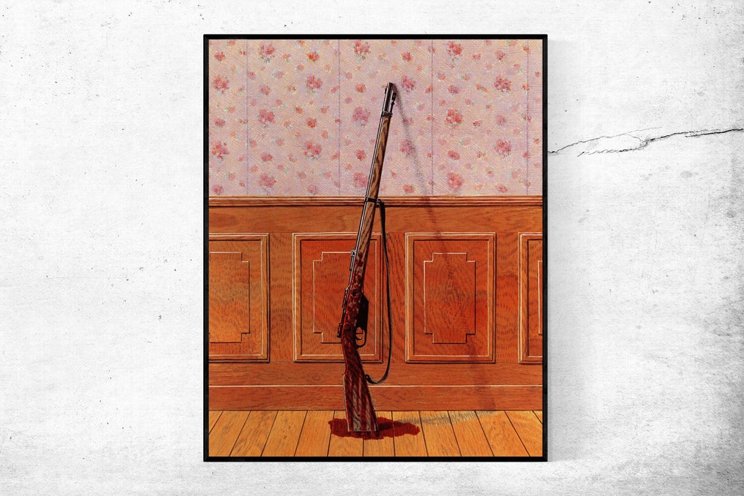 Survivor Rene Magritte-rene Magritte,home Office Decor,surrealist Art ...