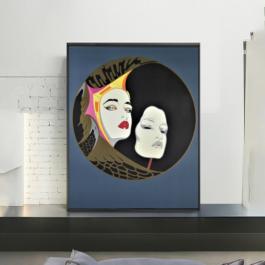 Steve Leal,masquerade Ii,exhibition Poster ,wall Decor,home Office ...