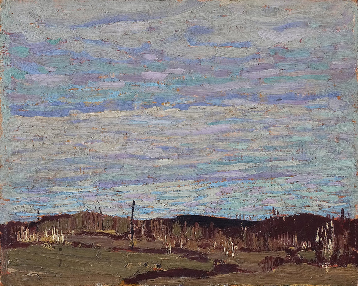 Spring-tom Thomson,home Office Wall Art Decor,canada Landscape,canvas ...