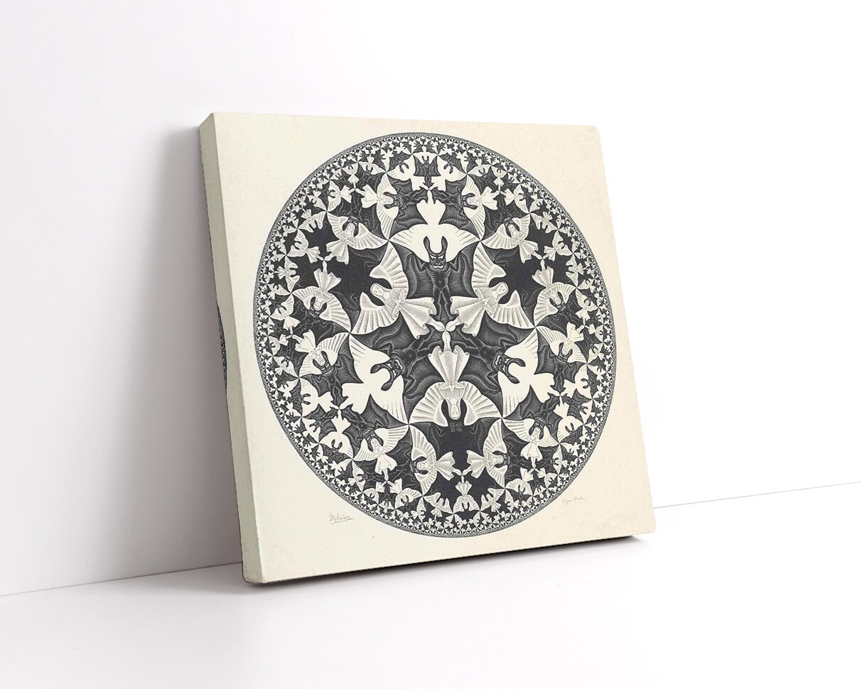 Circle Limit-maurits Cornelis Escher,home Office Decor,modern ...