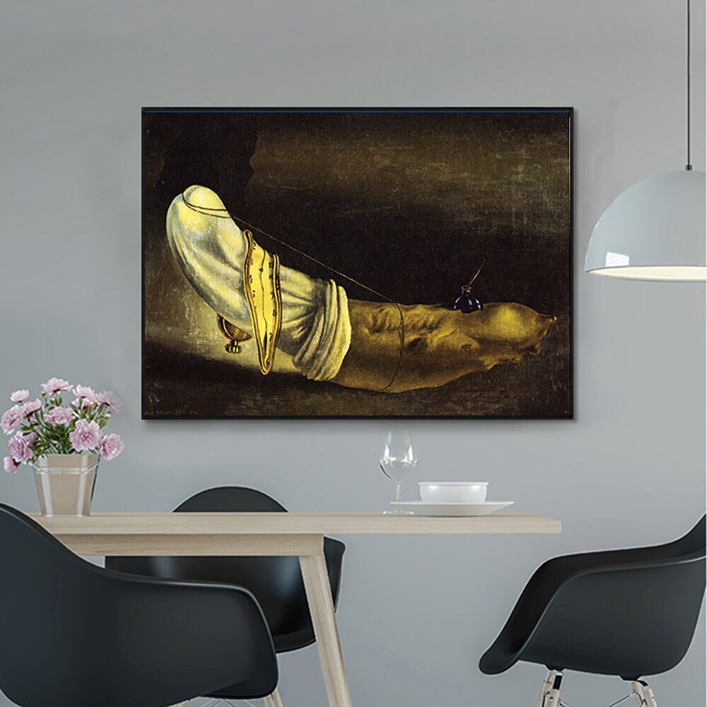 Anthropomorphic-bread-salvador Dali,home Office Decor,exhibition Poster ...
