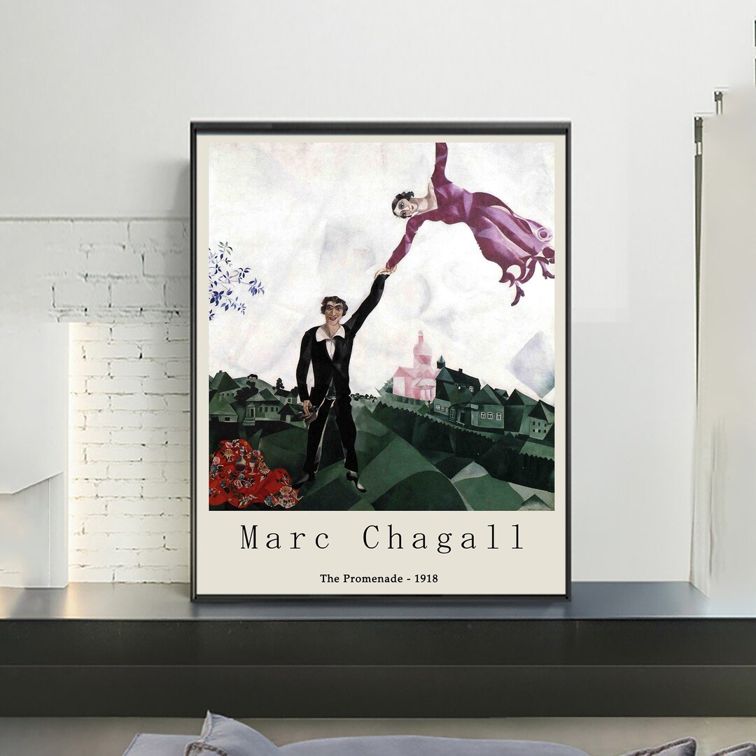 Marc Chagall Poster Print ,exhibition Poster ,wall Decor,home Office ...