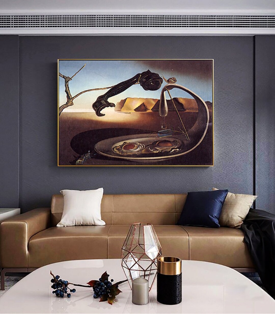 The-sublime-moment-salvador Dali,home Office Decor,exhibition Poster ...