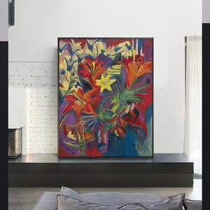 Still Life With Lilies ,reproduction of a Classic Painting,antique Art ...