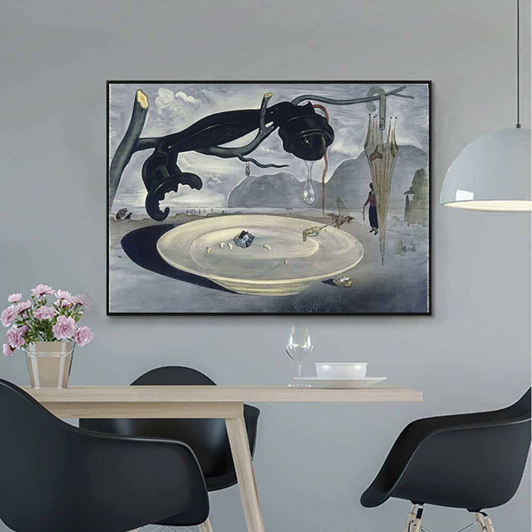 The Enigma of Hitler-salvador Dali,home Office Decor,exhibition Poster ...