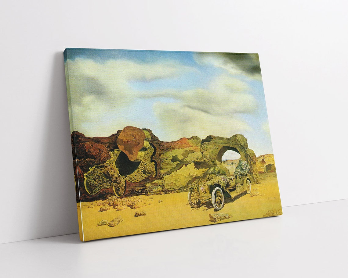 Paranoiac-critical-solitude-salvador Dali,office Decor,exhibition ...