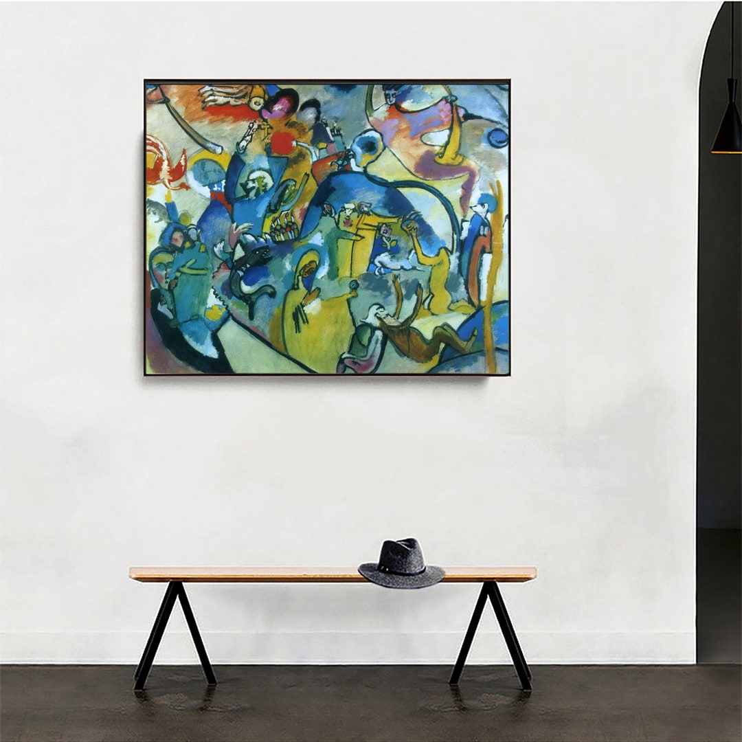 All-saints-day-wassily Kandinsky,home Office Decor,minimalism,abstract ...