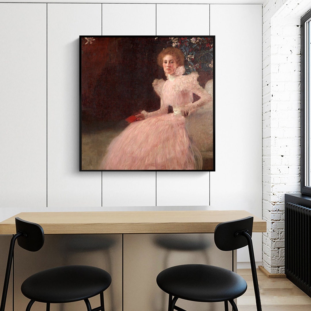 Sonja_knips-gustav Klimt,home Office Decor,art Nouveau,cottage Garden ...