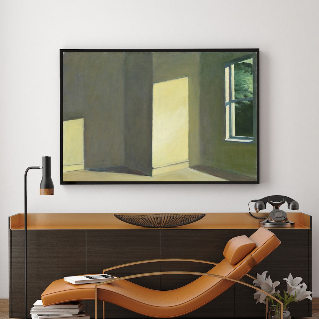 Sun in an Empty Room-edward Hopper,home Office Decor,exhibition Poster ...