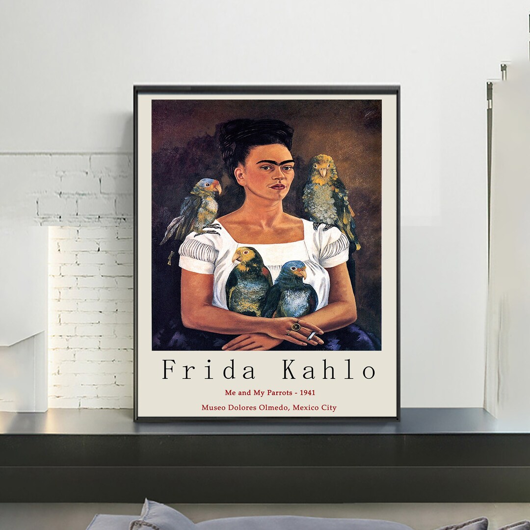 Frida Kahlo Poster Print3,exhibition Poster ,wall Decor,home Office ...