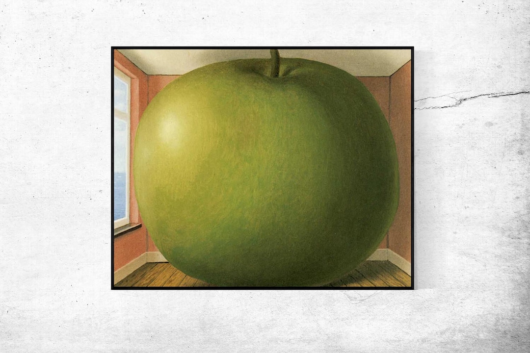 The Listening Room-rene Magritte,home Office Decor,surrealist Art ...