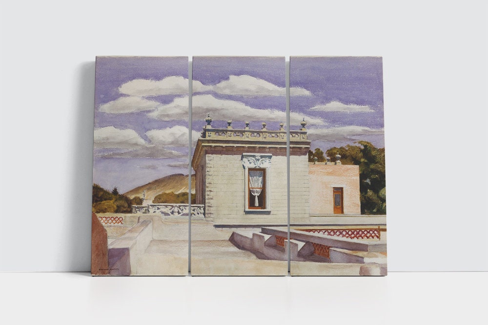 Saltillo Mansion-edward Hopper,office Decor,exhibition Poster,american ...