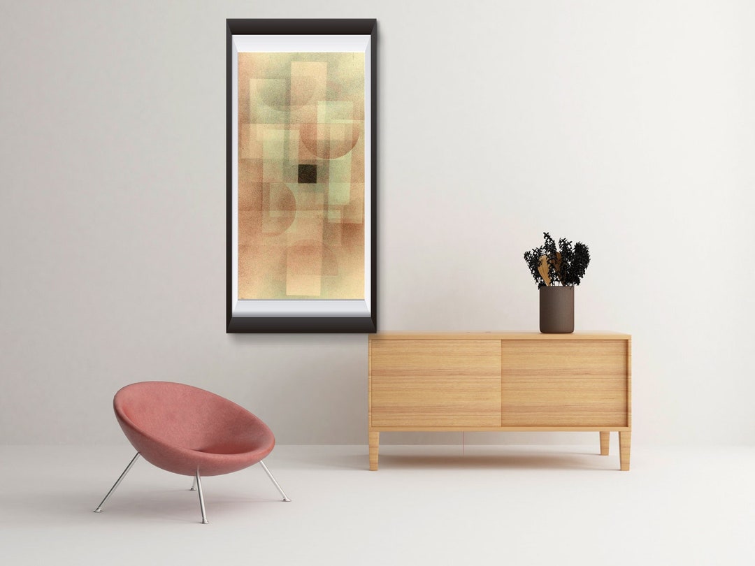 QUADRAT IM Nebel-wassily Kandinsky,home Office Decor,minimalism ...