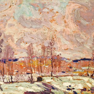 Spring Flood-tom Thomson,home Office Wall Art Decor,canada Landscape ...