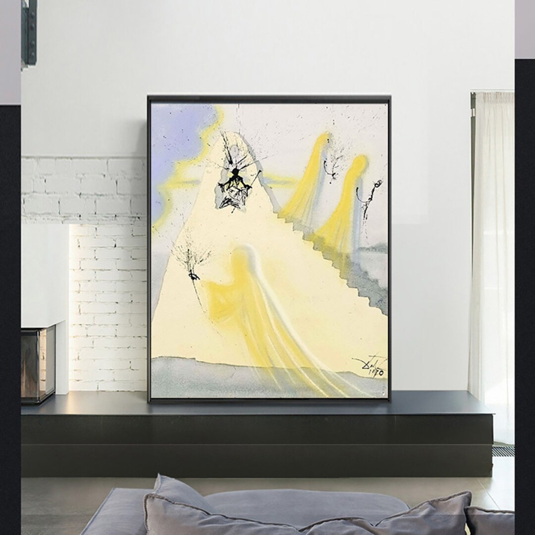 Minerve Rend Sa Liberte a Ulysse-salvador Dali,home Decor,exhibition ...