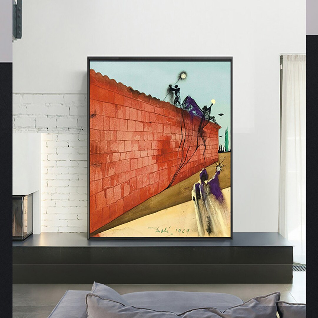 Ulysse Et Telemaque-salvador Dali,home Office Decor,exhibition Poster ...