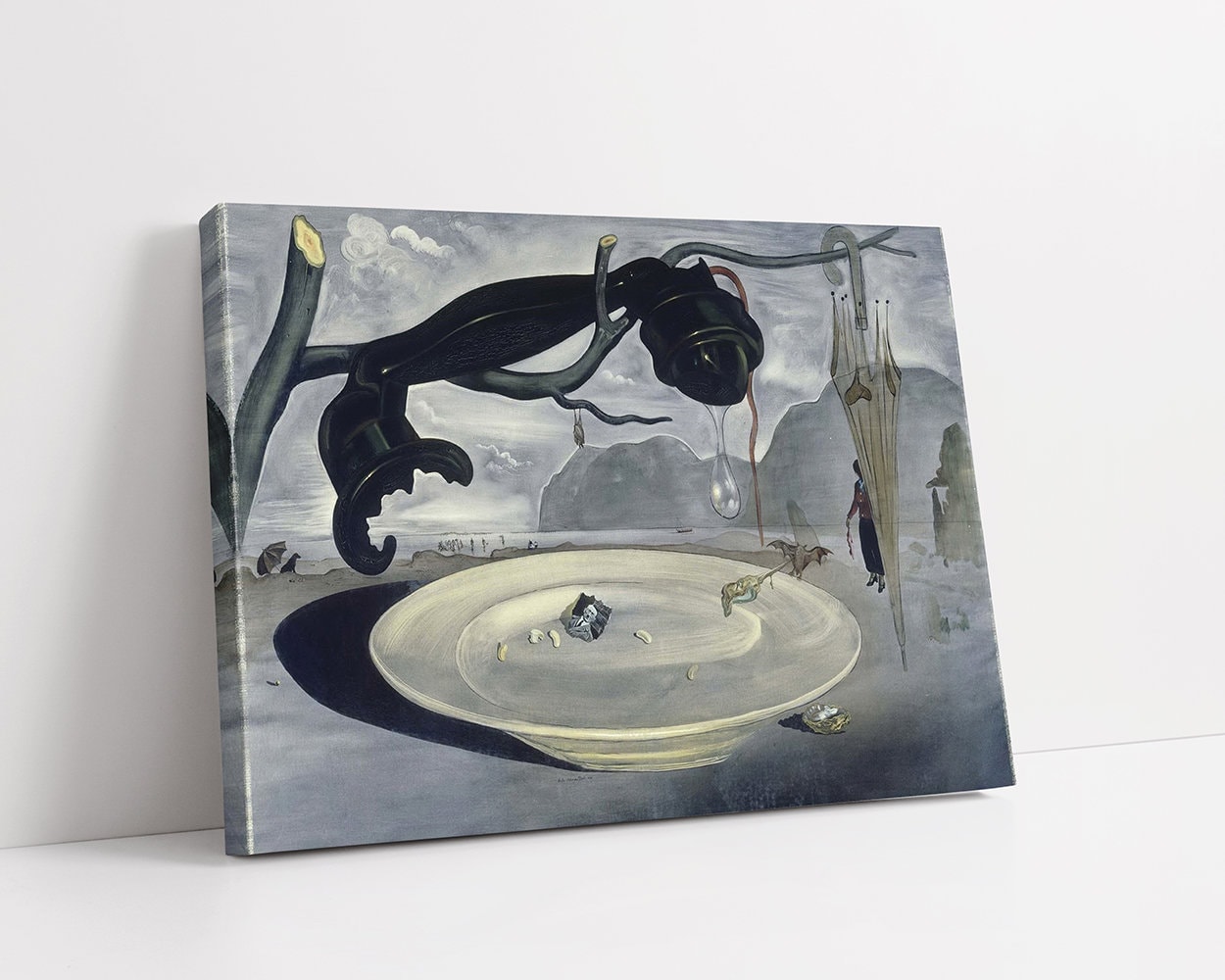 The Enigma of Hitler-salvador Dali,home Office Decor,exhibition Poster ...