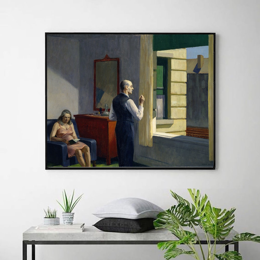 Hotel by a Railroad-edward Hopper,office Decor,exhibition Poster ...