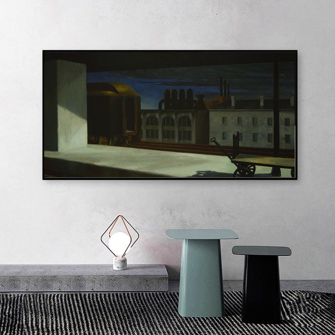 Dawn in Pennsylvania-edward Hopper,home Office Decor,exhibition Poster ...