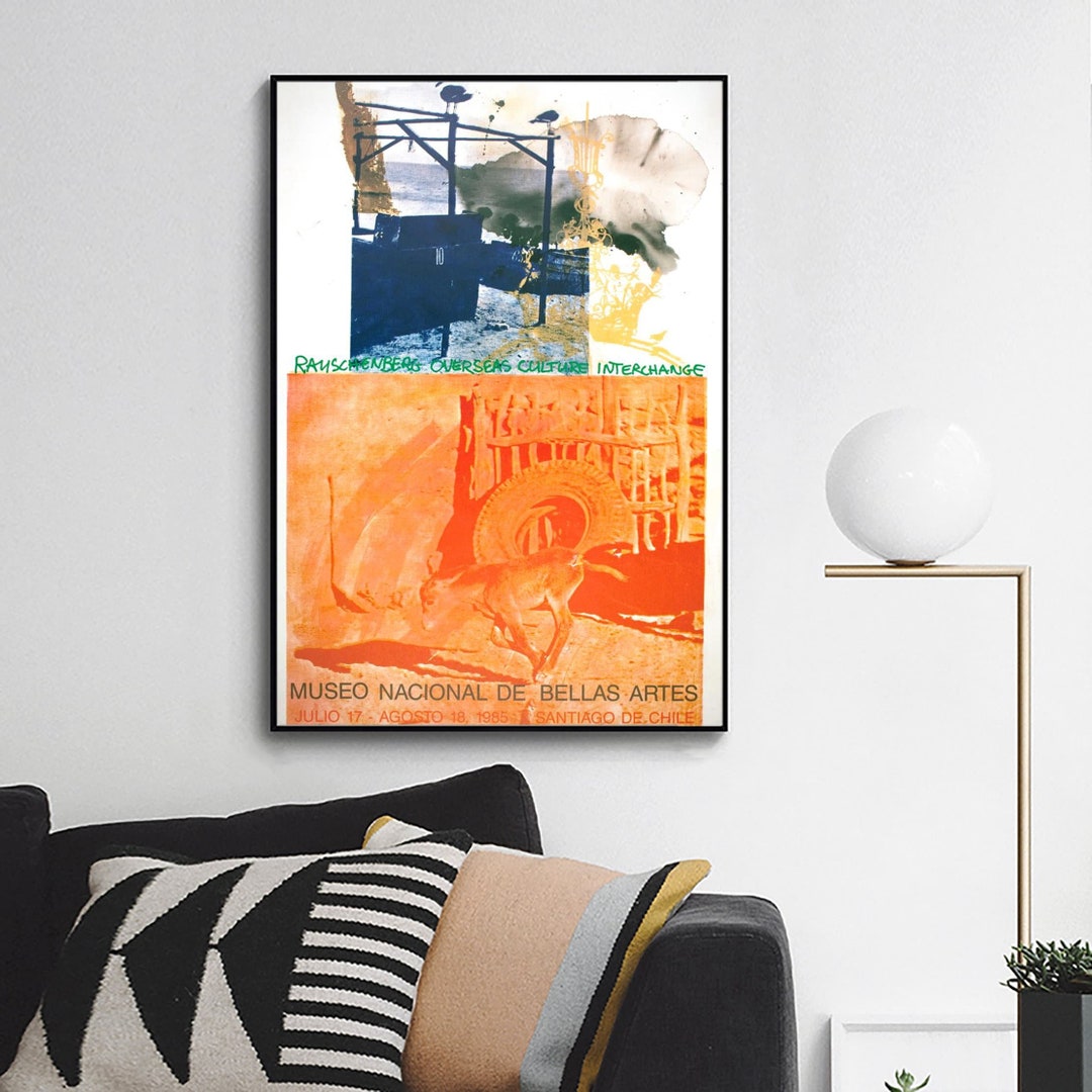 Robert Rauschenberg-roci-exhibition Poster ,wall Decor,home Office ...