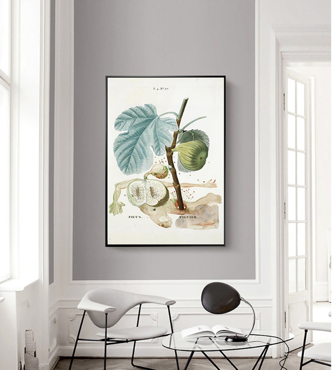 Homme Figuier -salvador Dali,home Office Decor,exhibition Poster ...