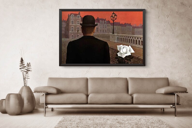 La Boite De Pandore rene Magritte home Office Decor surrealist Art