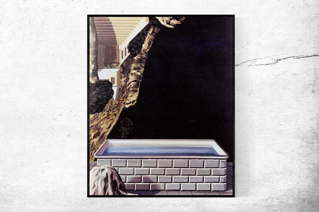 Atlantis-rene Magritte,home Office Decor,surrealist Art,abstract ...