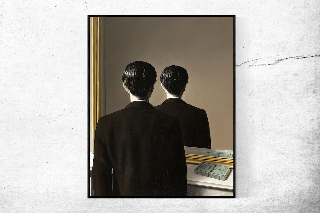 Not to Be Reproduced-rene Magritte,home Office Decor,surrealist Art ...