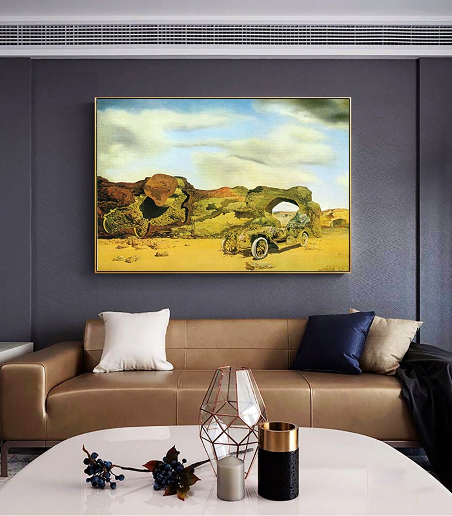 Paranoiac-critical-solitude-salvador Dali,office Decor,exhibition ...