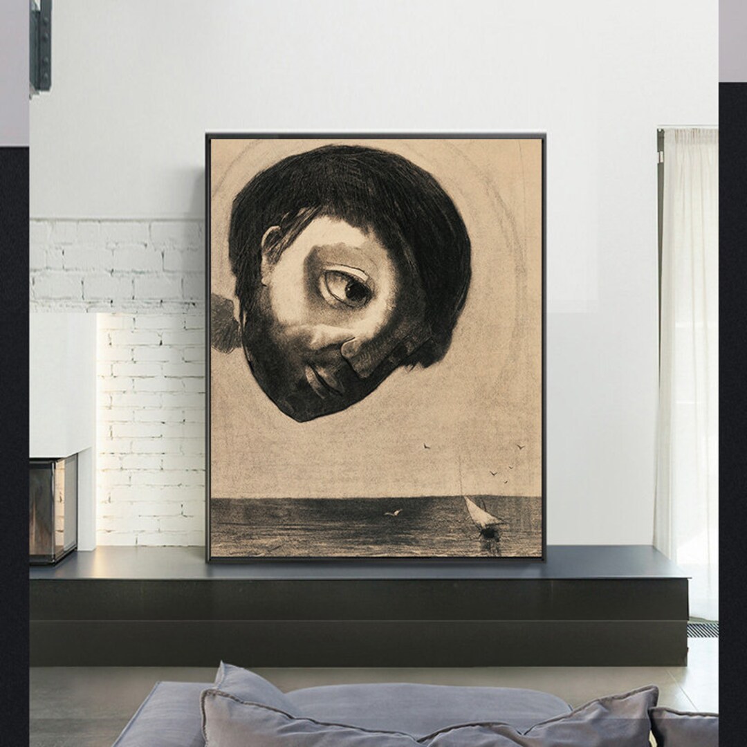 Guardian Spirit of the Waters,reproduction of a Classic Painting ...