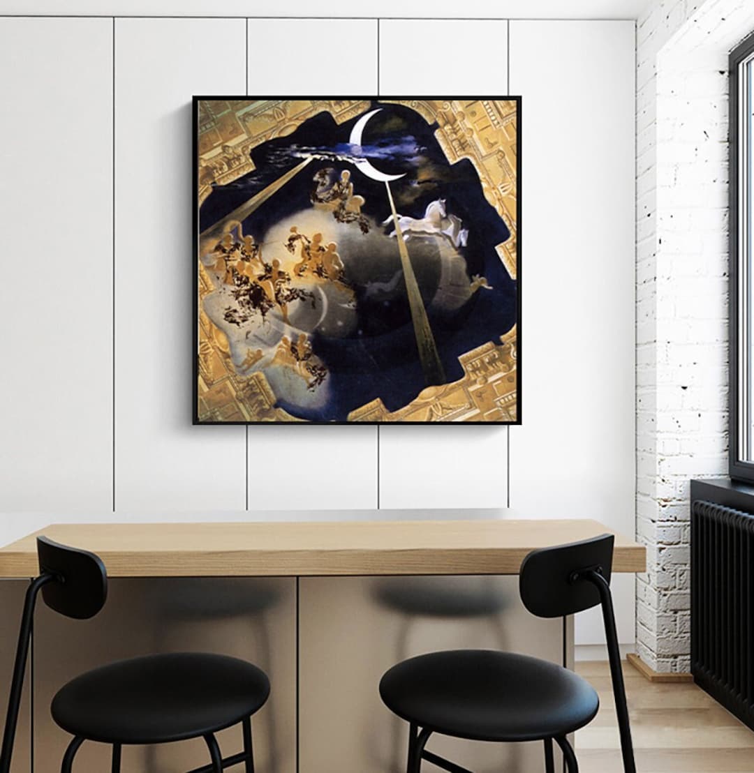 Ceiling-of-the-hall-of-gala-s-chateau-at-pubol-salvador Dali,exhibition ...