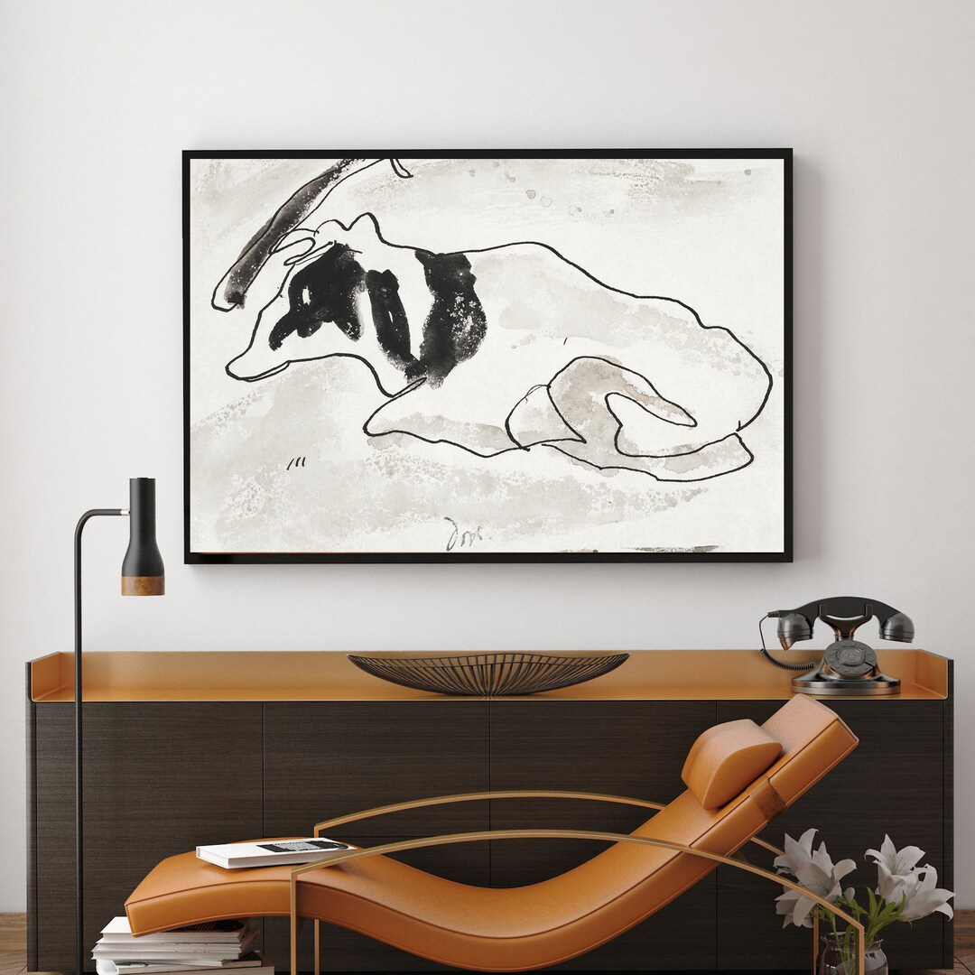 Arthur Dove's Cow Ii-reproduction of a Classic Painting,antique Art ...